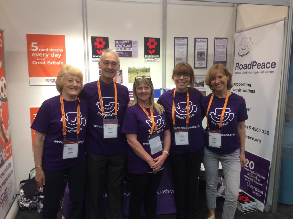 RoadPeace Exhibit at RCN Congress - RoadPeace