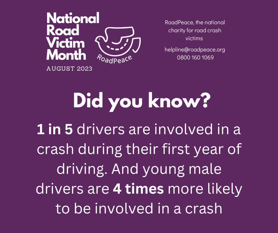 New graphics for National Road Victim Month - RoadPeace