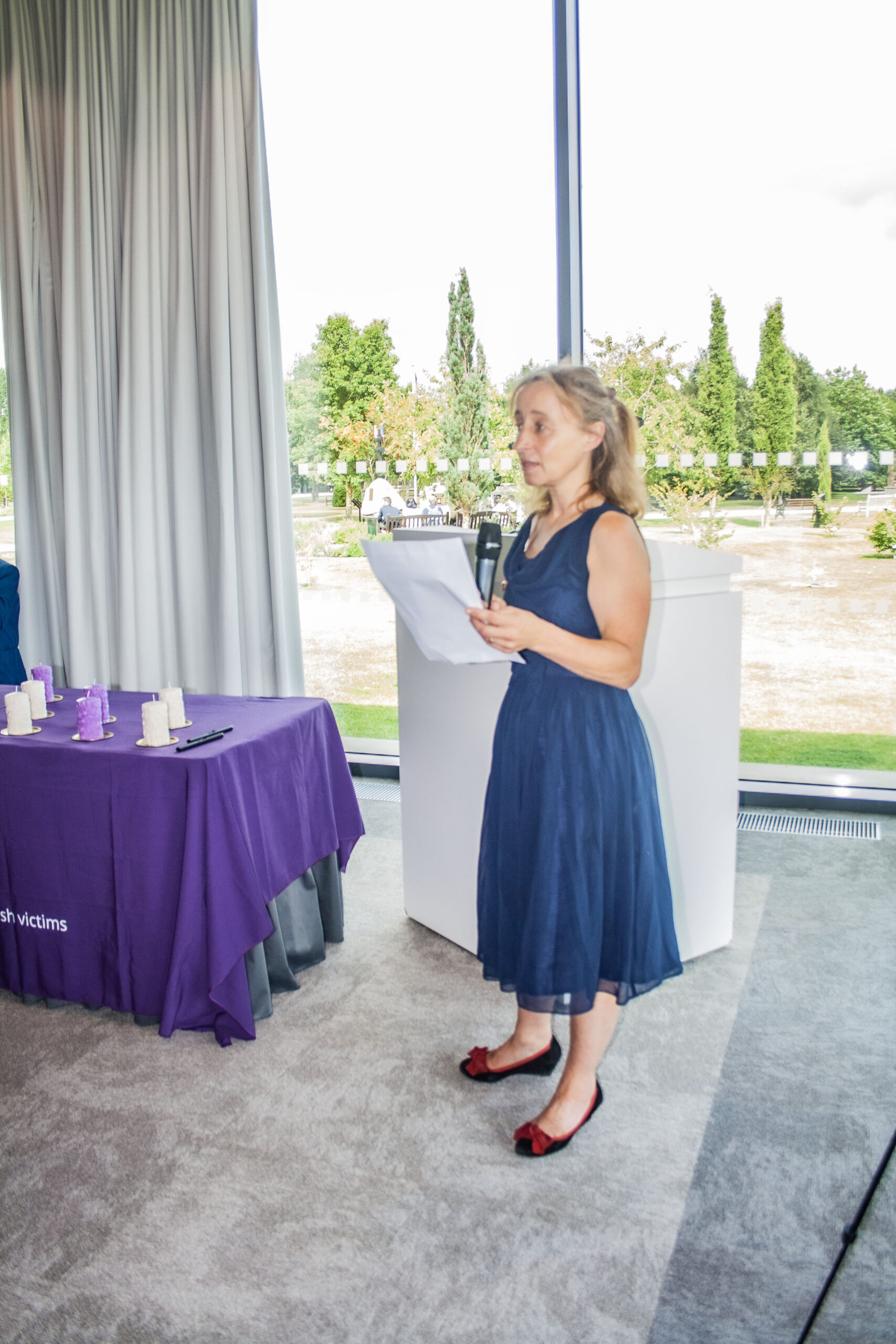 Ceremony of Remembrance at the National Memorial Arboretum - RoadPeace
