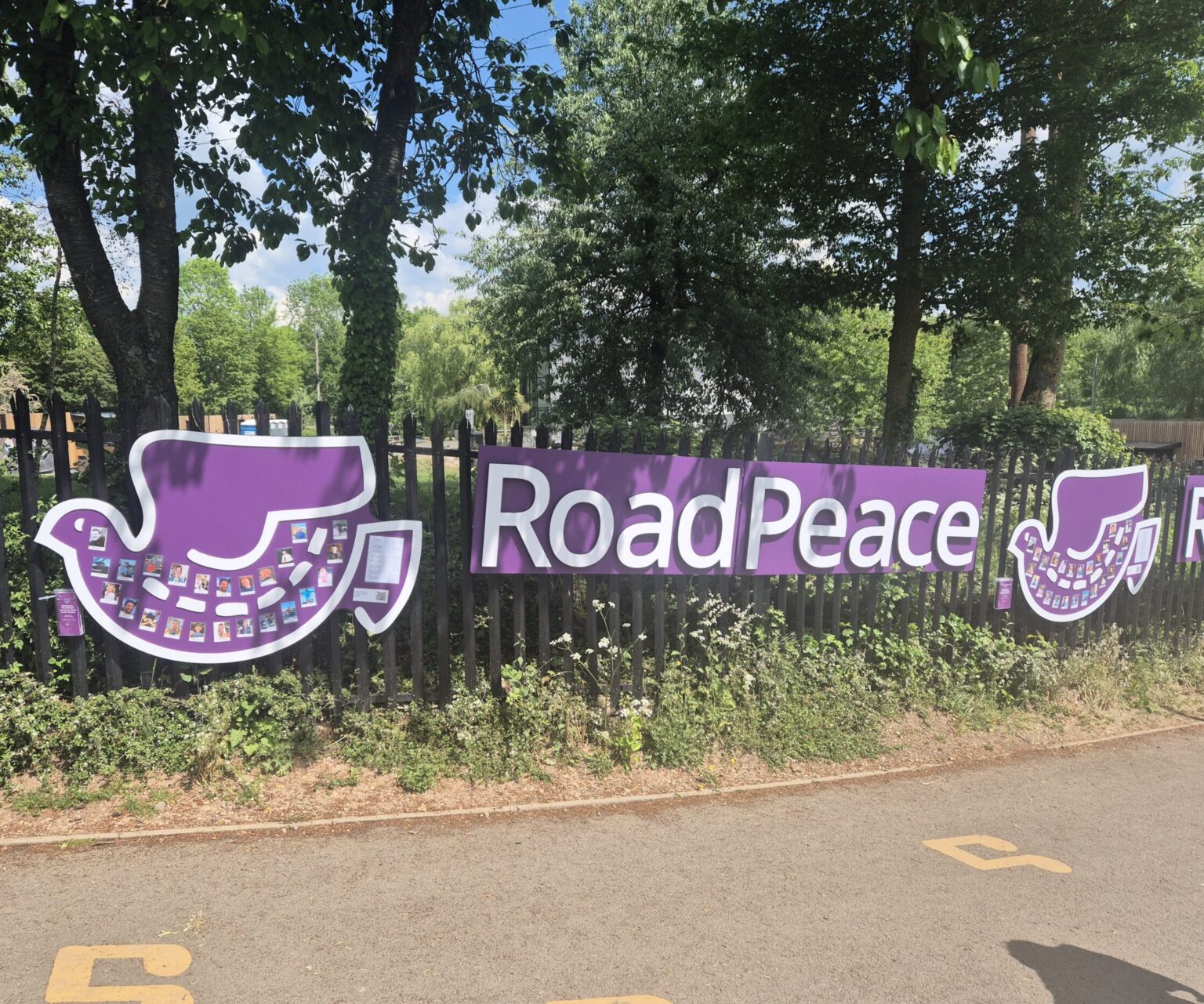 RoadPeace Doves Land in Redditch – A Tribute of Peace and Remembrance ...